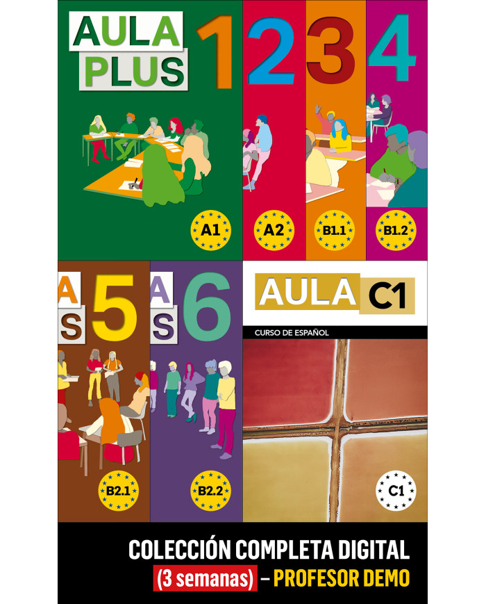 Difusión Tienda | Aula Plus. Colección completa (3 semanas) - Profesor DEMO